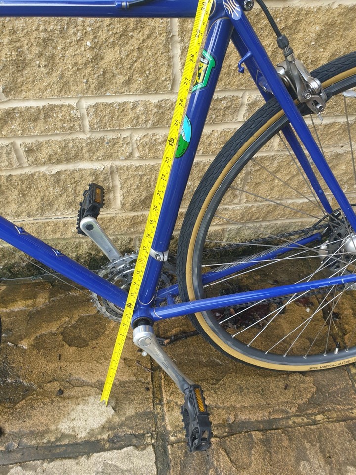 george longstaff road bike blue. Good vintage condition | eBay UK