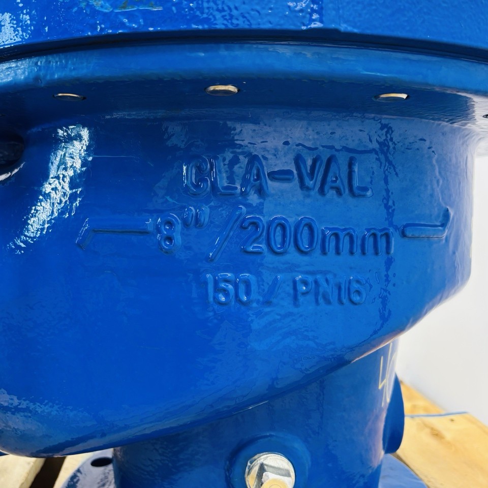 Cla-Val 50A-01B Pressure Reducing Valve 8" 200mm 150 PSI PN16 CRL Pilot ...