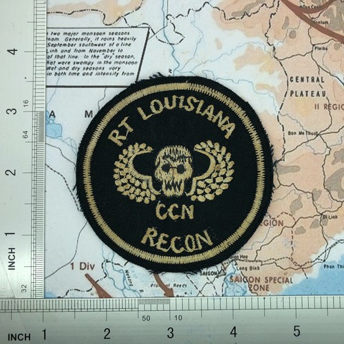 Patch , US 5th Special Forces Group MACV-SOG RT LOUISIANA CCN RECON ...