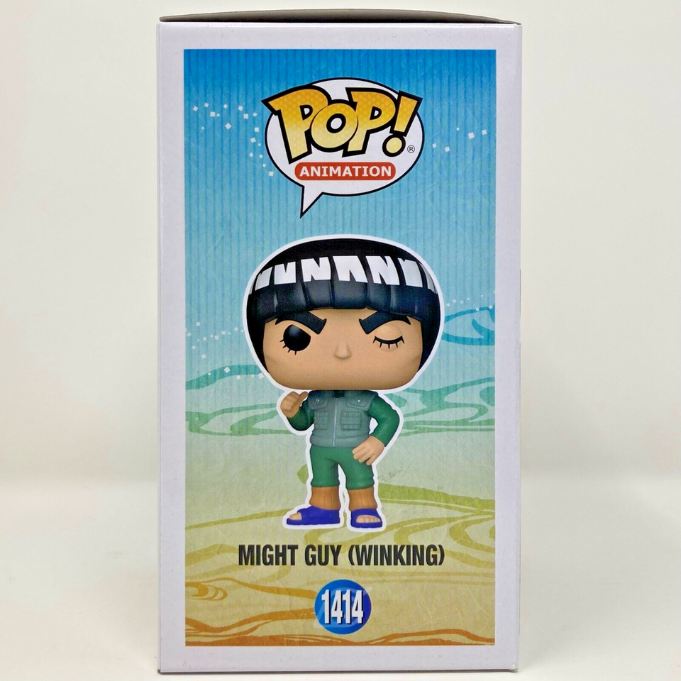 Funko Pop! Naruto Shippuden Might Guy Winking #1414 Exclusive Vinyl ...