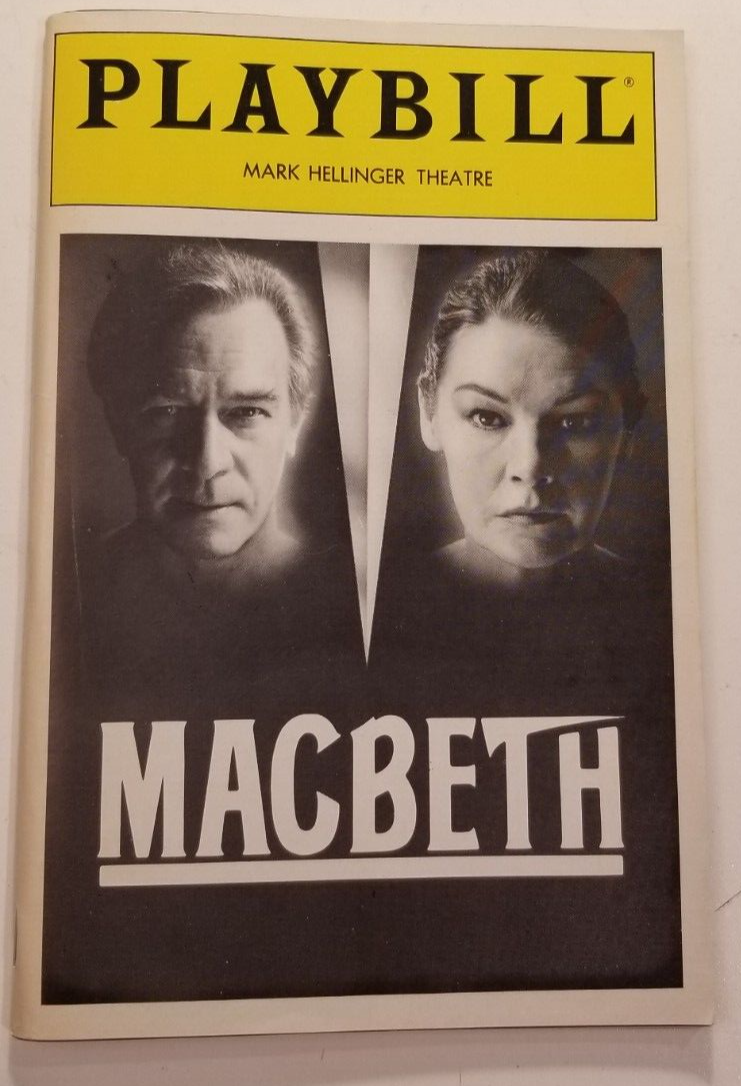 Macbeth Playbill