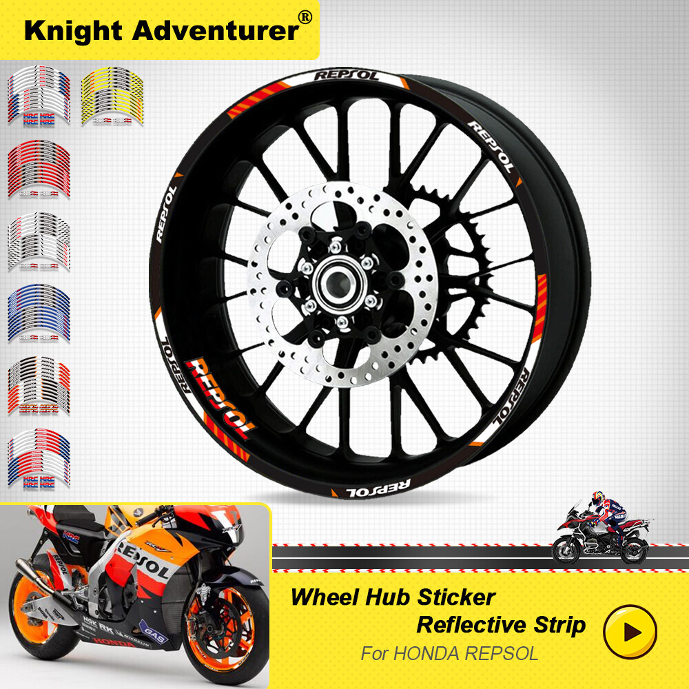 Honda Motorcycle Rim Sticker