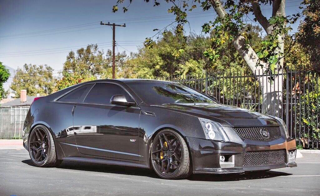 Cadillac Cts Coupe Custom Wheels Cadillac CTS V Coupe