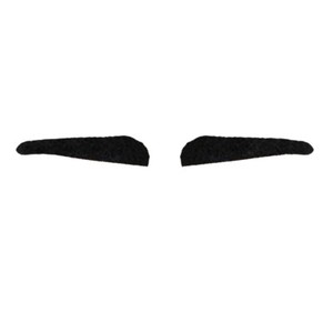 BLACK SPIV TASH MOUSTACHE 20S 30S 40S GANGSTER MENS FANCY DRESS COSTUME ...