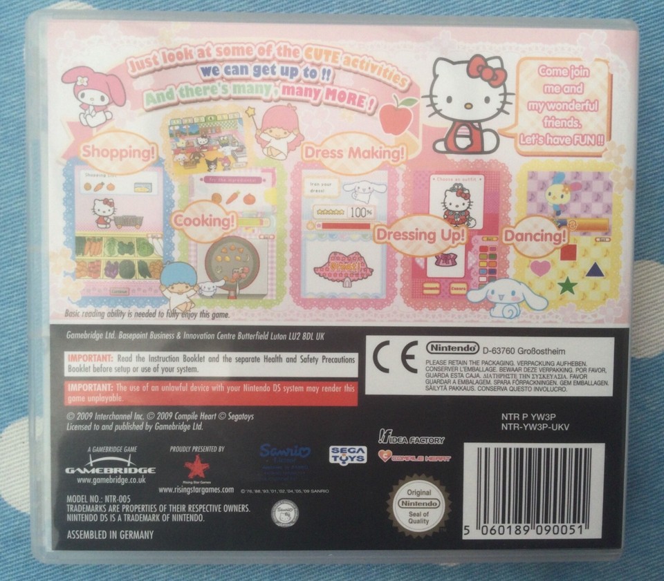 🌟HELLO KITTY &🌟NINTENDO DS/LITE/DSi/XL/2DS/3DS🌟COMPLETE🌟FAST UK🇬🇧 ...