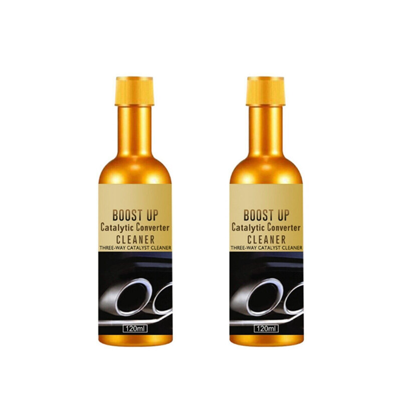 2PCS Boost Up Vehicle Engine Catalytic Converter Cleaner Cleaning ...