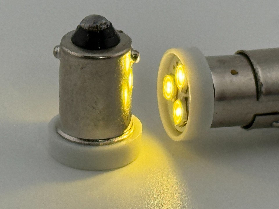 Rebaydo 2 pcs BA9S 55 LED Bulb 6 Volt AC or DC | eBay