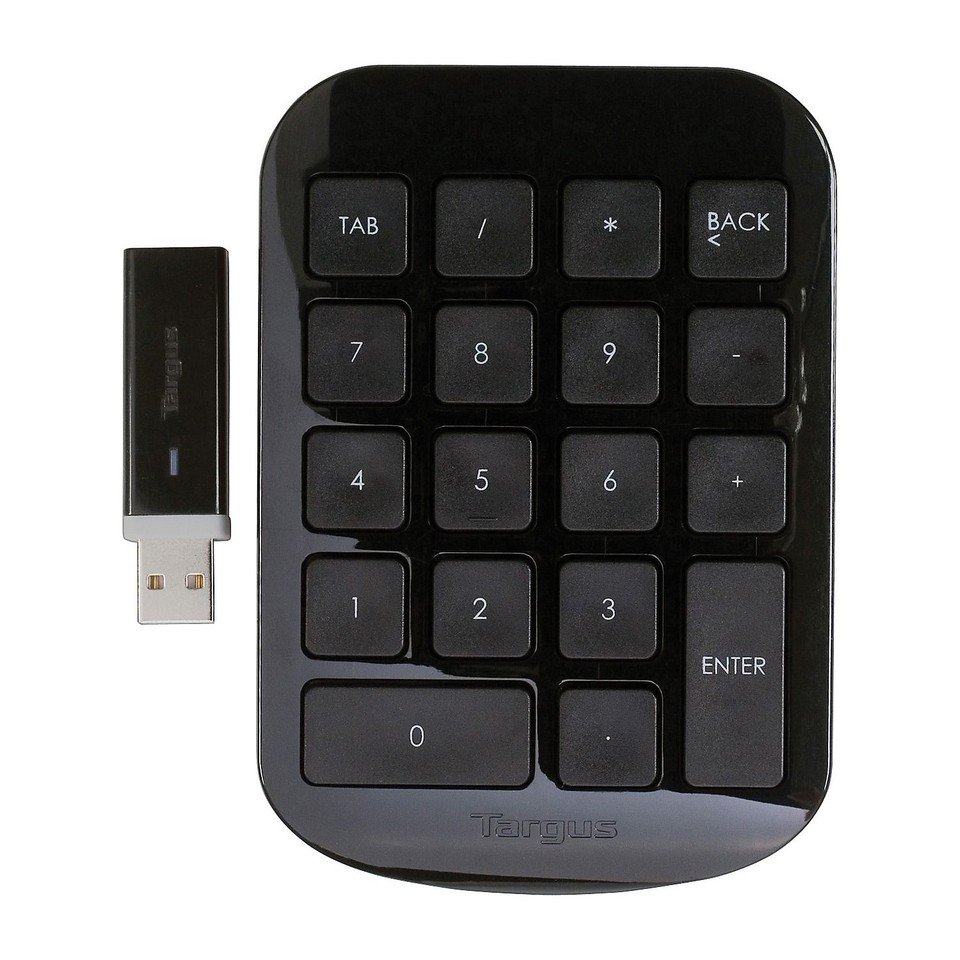 Targus Wireless Numeric Keypad Black AKP11US | eBay