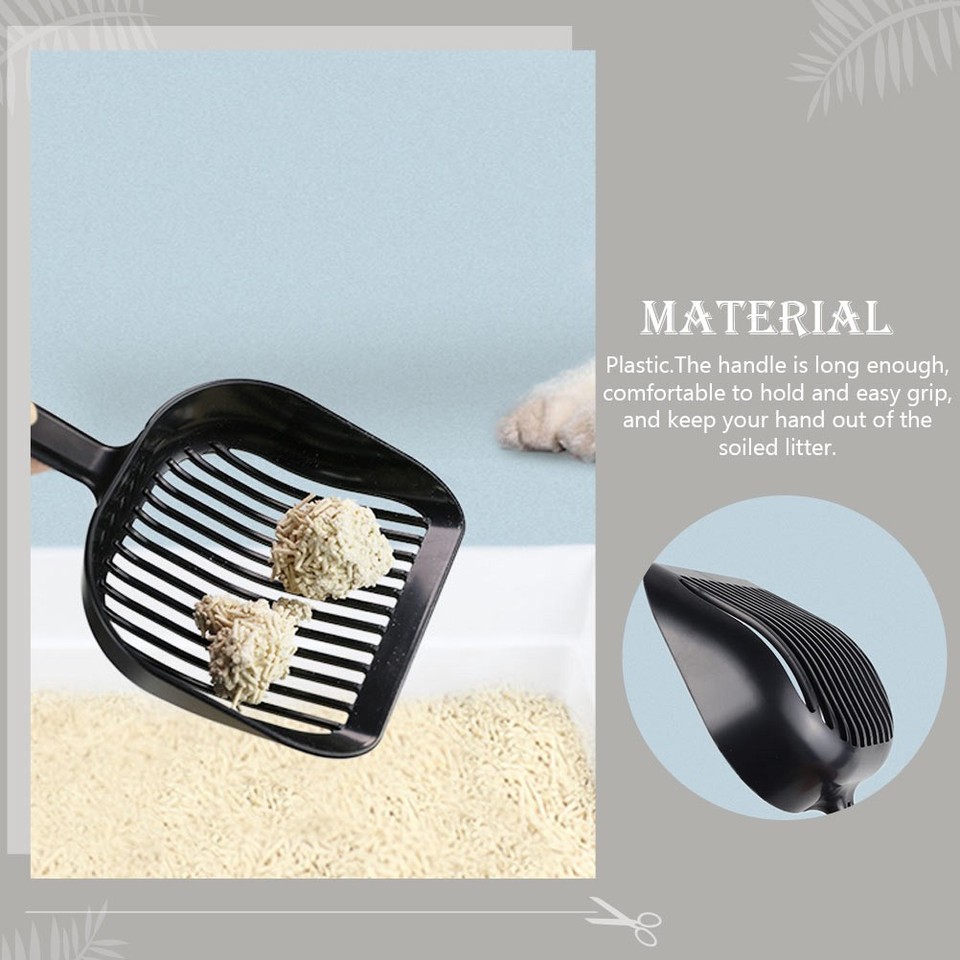 2 Pcs Cat Litter Scoop Cleaning Gadget Multi-function Shovel Household ...