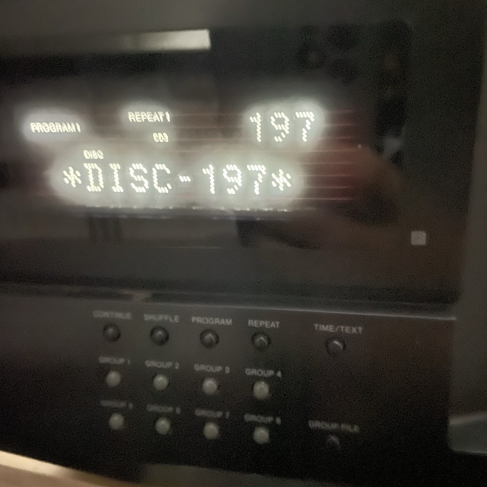 Sony CDP-CX235 Mega storage 200 CD Disc Changer Jukebox CD Player ...