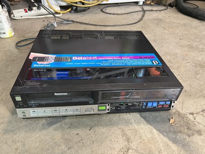 Sony Betamax SL-HF500 VHS VCR Beta Tape Player Recorder HiFi Stereo ...