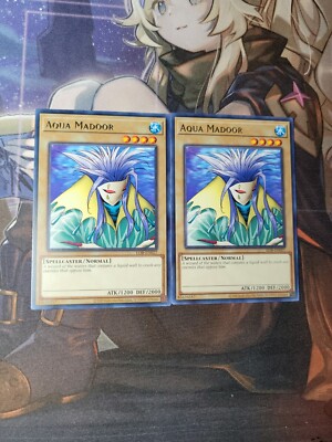 YuGiOh! - Aqua Madoor LOB-EN027 Rare 25TH Anniversary Edition Near Mint ...