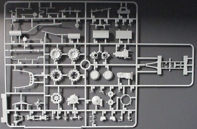 Dragon 1/35th Scale Sd Kfz 7/2 3.7cm FlaK 37 - Parts Tree B from Kit No ...