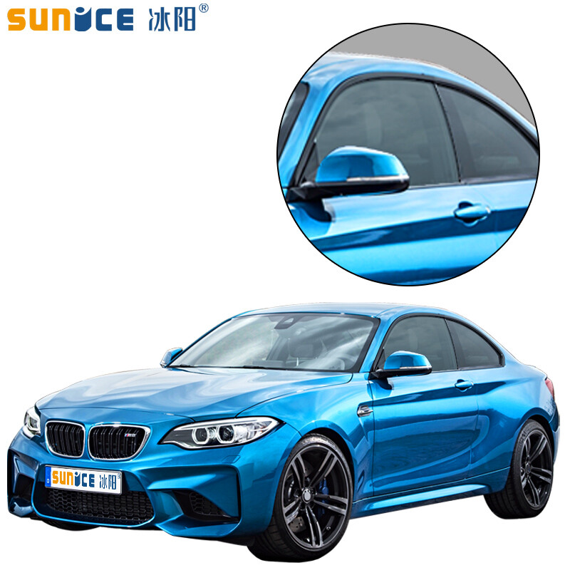 Window Tint Light Blue Tinting Film Nano Tint Window Sunshade Car House ...
