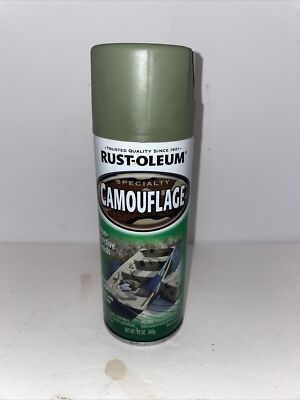 Rust-Oleum 1920830 Specialty Camouflage Spray Paint, 12 oz, Army Green ...