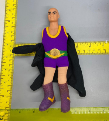 Wrestler Boxer Mattel 1986 Real Men Finger Puppet Action Figure Toy ...