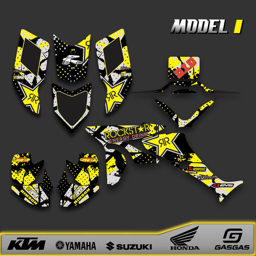 Gaphic kit for Honda TRX450R TRX 450 2006 /2014 full ATV graphic kit ...