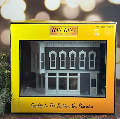 MTH TRAIN STORE CORNER BUILDING 30-9085 NIB | eBay
