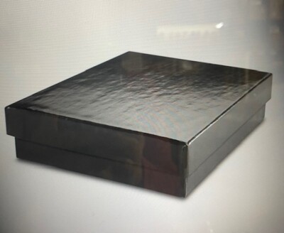 Jewelry Boxes - 3 1⁄2 x 3 1⁄2 x 1", Black Gloss/ULINE/96 ITEMS | eBay