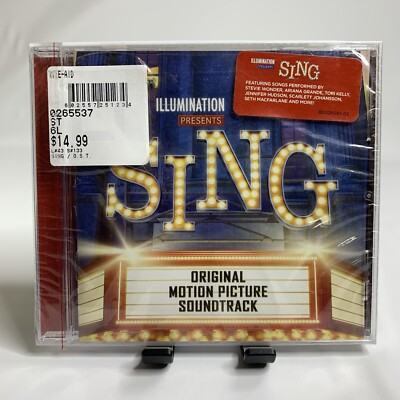 Sing Original Soundtrack CD Queen David Bowie Stevie Wonder w/Hype ...