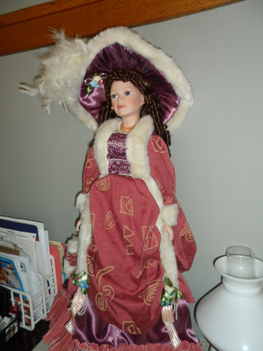 "LULA" Porcleain Victorian Doll/ MUNECA de PORCELAINE COLLECTIBLE DOLL ...