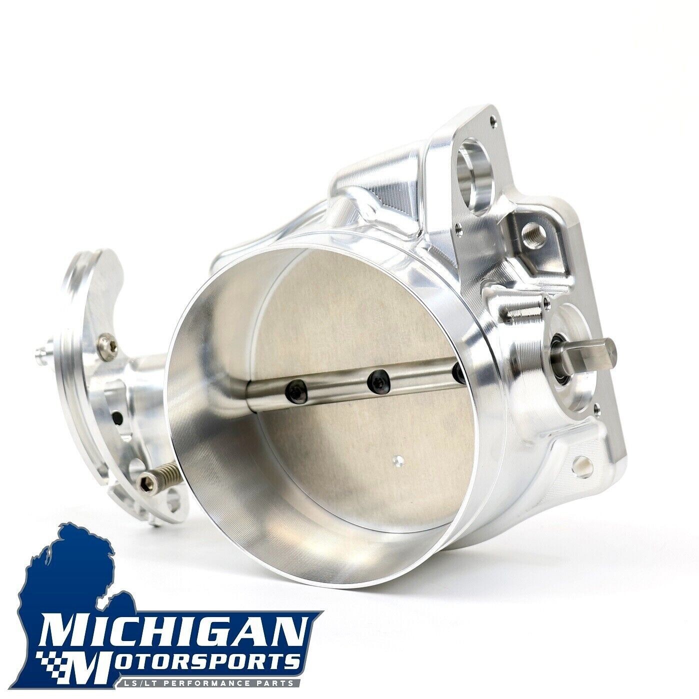 Nick Williams 103MM LS Cable Throttle Body Natural Billet Finish LS1 ...