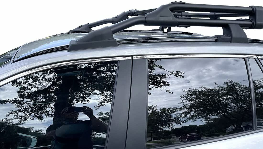 Roof Rack Rooftop Cargo Basket for 2019-2024 2025 Toyota RAV4 Luggage ...