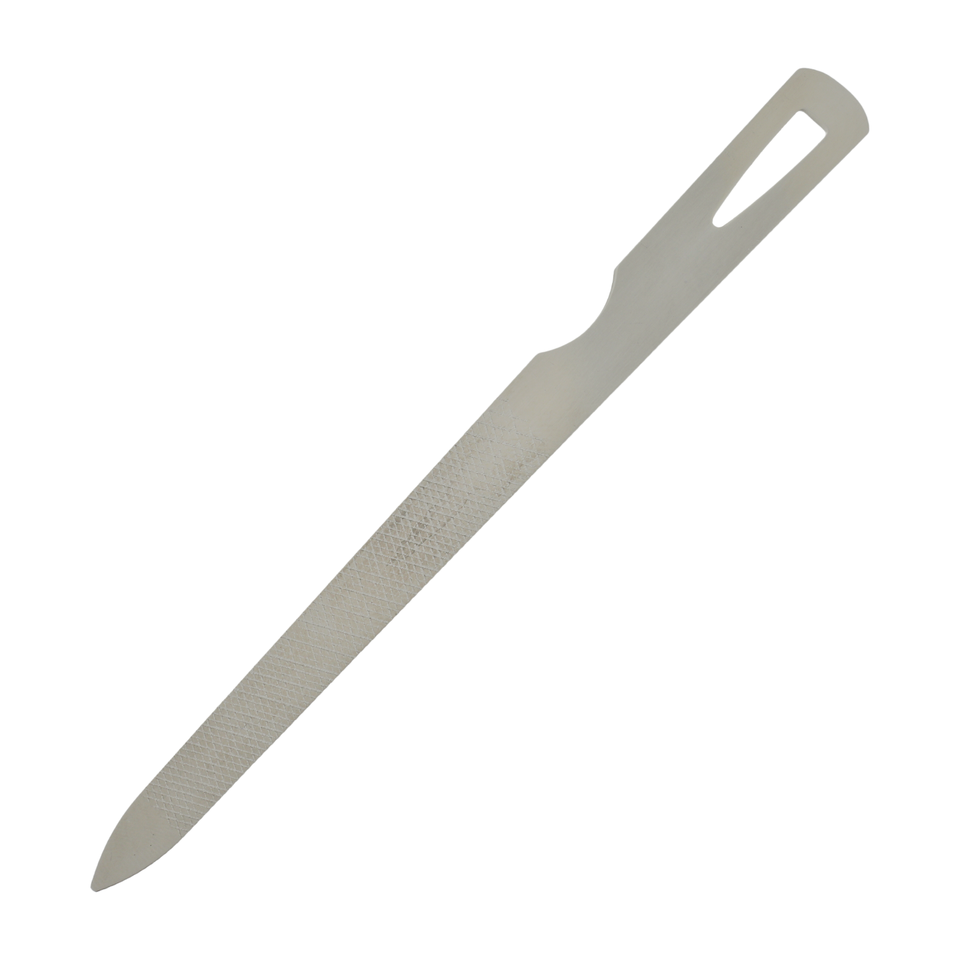 4.5 Inch Stainless Steel Triple Cut Nail File-Fingernails, Toenails (3 ...