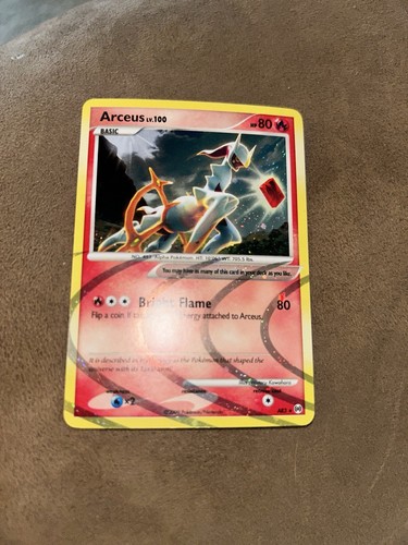 Arceus Lv.100 AR3 Holo Pokémon Card | eBay