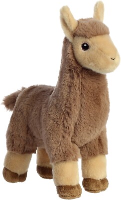 Aurora - Eco Nation - 9.5" Tan Llama Responsibly Made Stuffed Animal | eBay