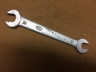 Original Honda motorcycle wrench,wrenches from a tool kit, 8mm and 12MM ...