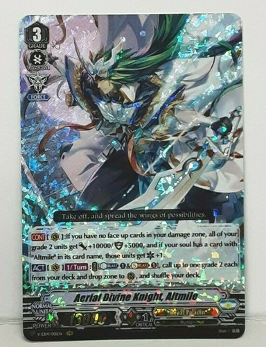 Bushiroad Cardfight Vanguard Aerial Divine Knight, Altmile V-EB14/001EN ...