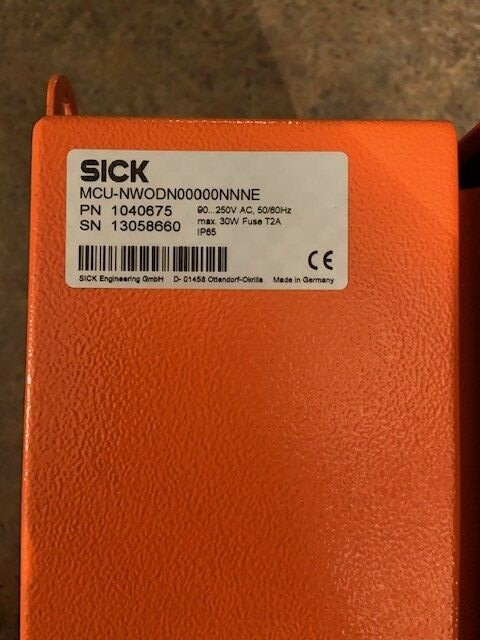 Sick MCU-NWODN00000NNNE Dust Concentration Monitor Control Unit ...