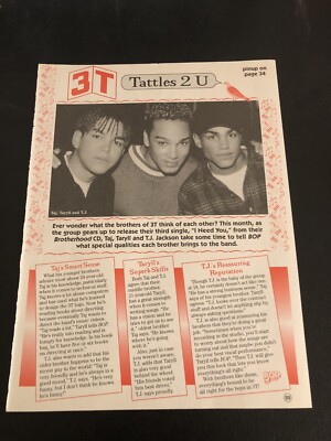 1996 3T Musical Group - Taj, Taryll, TJ Jackson - Vintage Magazine ...
