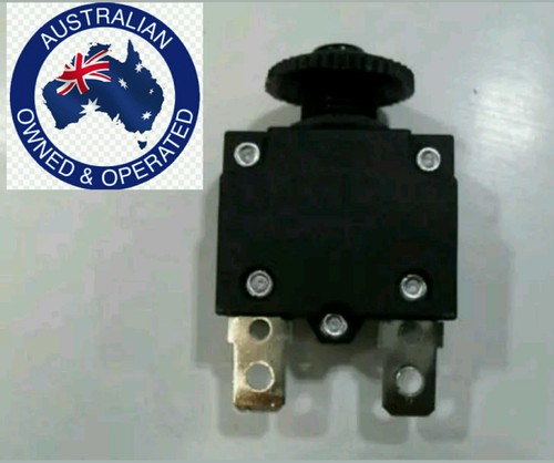 5 x 10 amp 12 volt Circuit Breakers Caravan Car 4x4 fridge camping ...