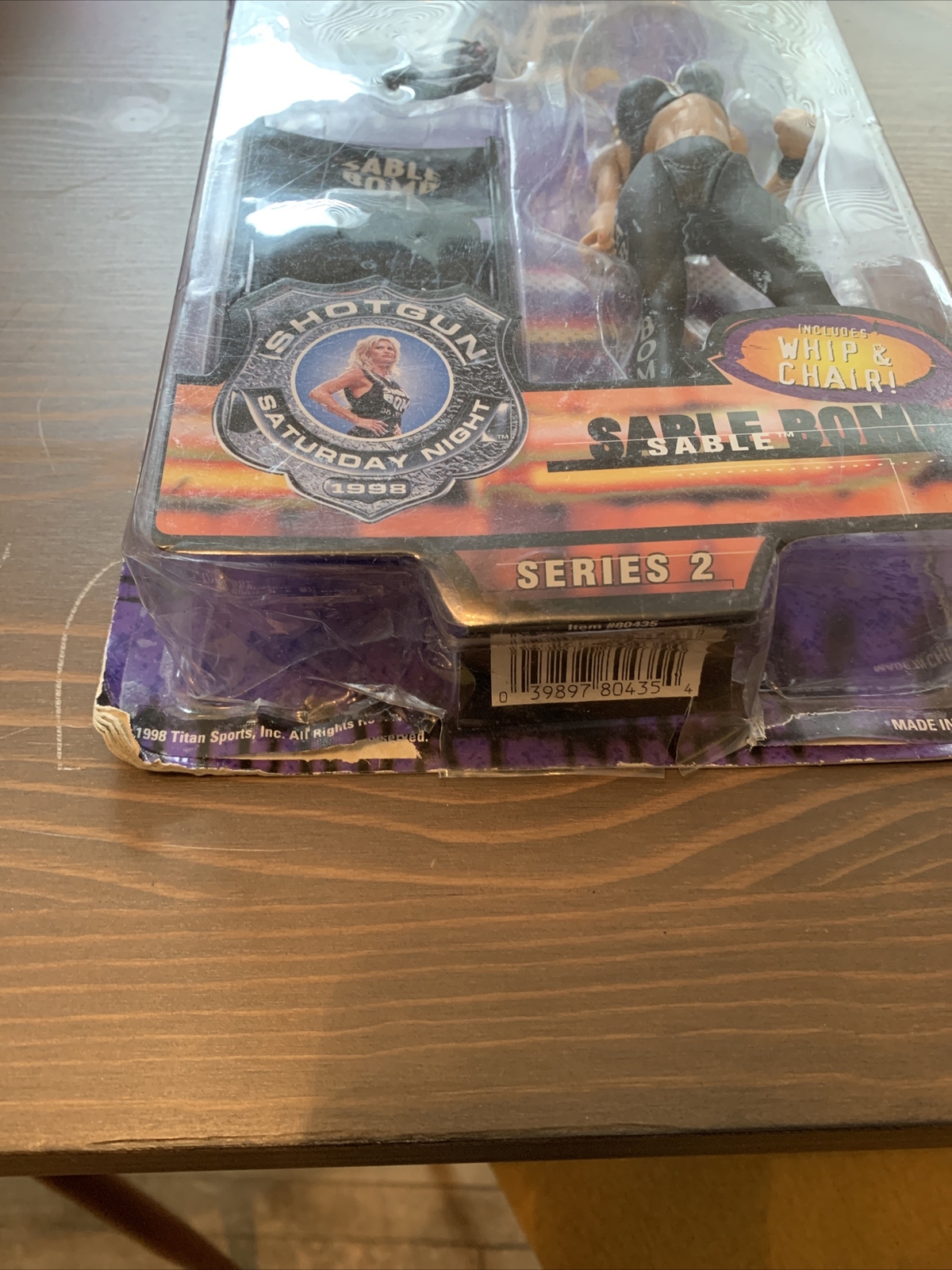 NEW WWF WWE SHOTGUN SATURDAY NIGHT SERIES 2 SABLE BOMB ACTION FIGURE ...