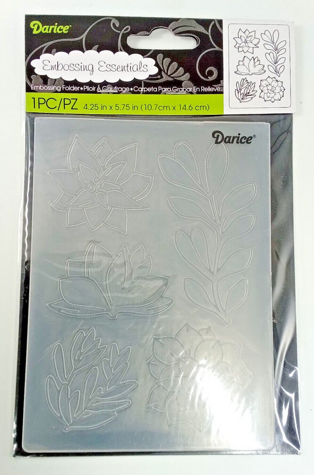 Darice Embossing Essential Folders, Multiple Patterns, You Choose! | eBay