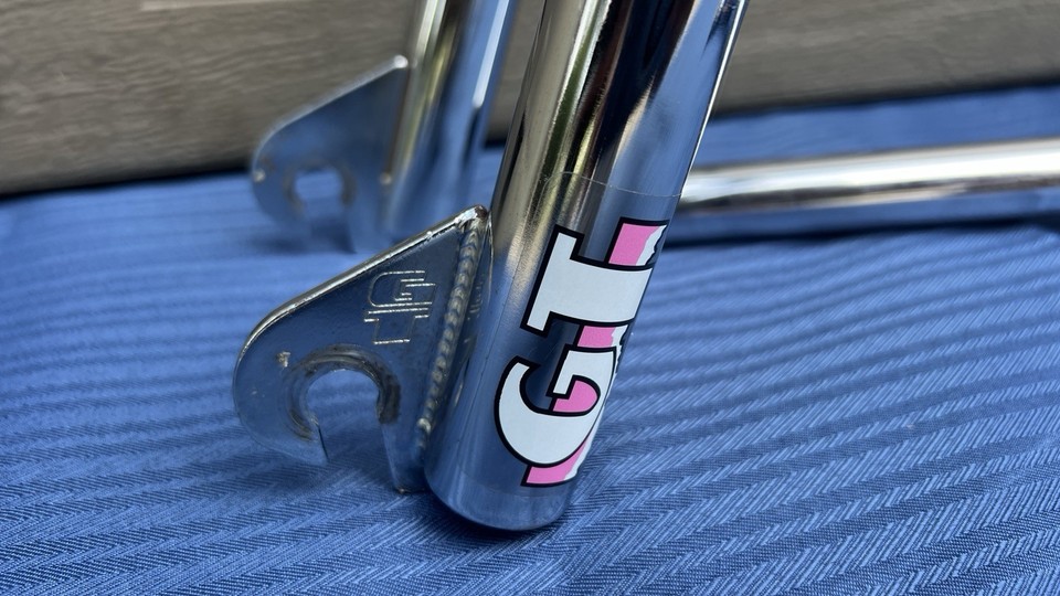 ️ GT Performer Frameset Chrome BMX Freestyle 90s Vintage | eBay