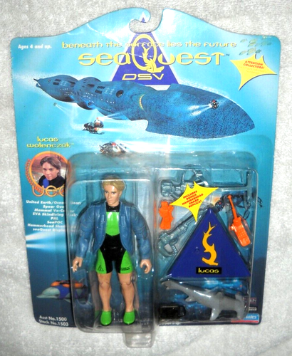 Seaquest DSV - Lucas Wolenczak (MOC) - 100% complete (Playmates) | eBay