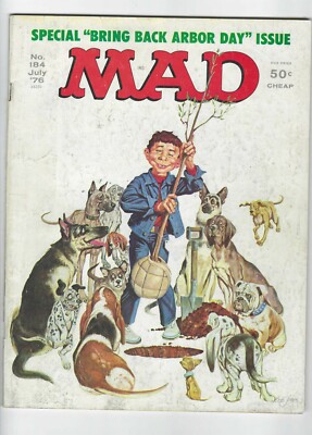 1978 MAD Magazine NO, 184 MAD SPECAL BRING BACK ARBOR DAY ISSUE | eBay