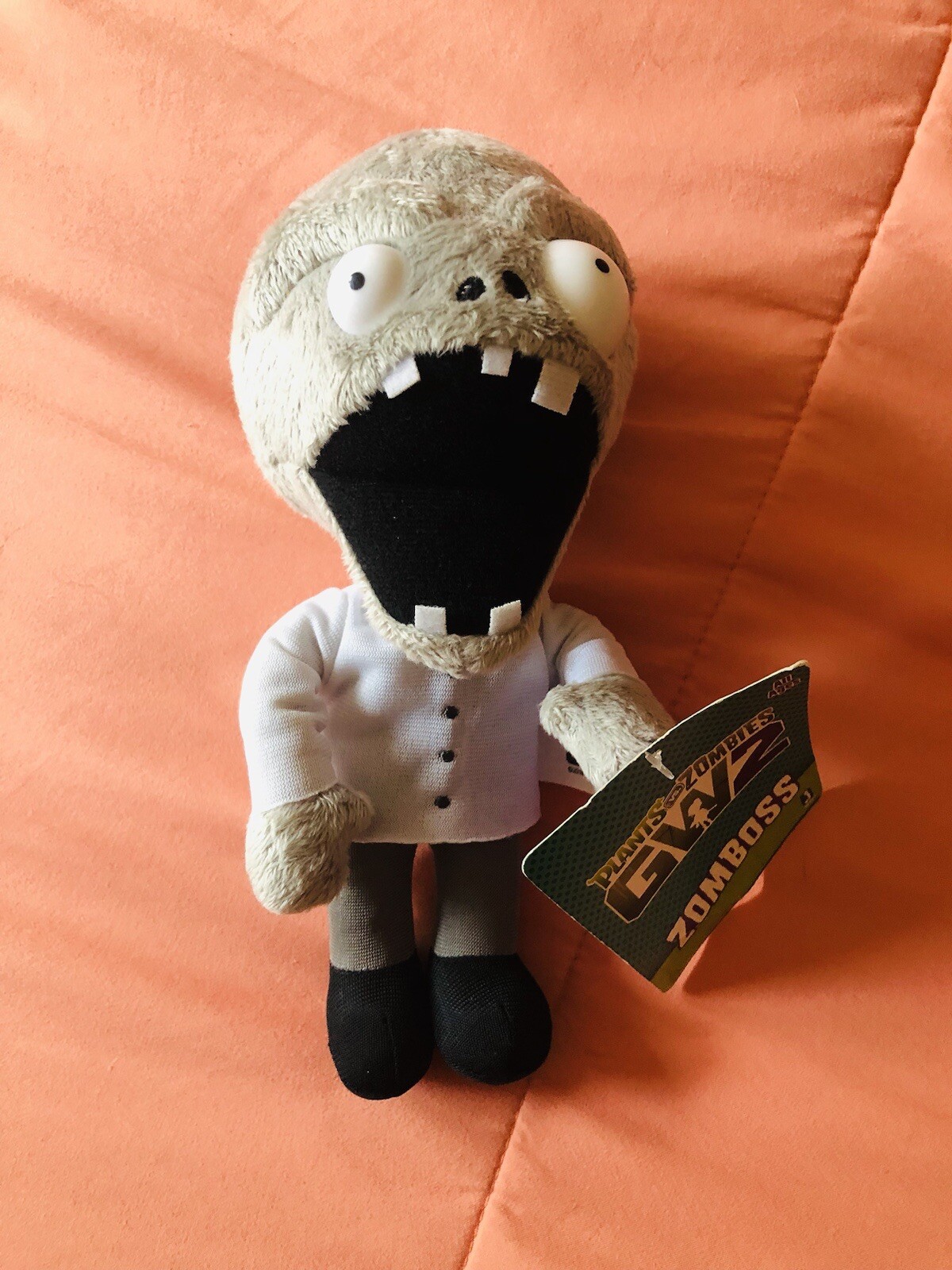 Plants V. Zombies NEW ZOMBOSS Plush~RARE! | eBay
