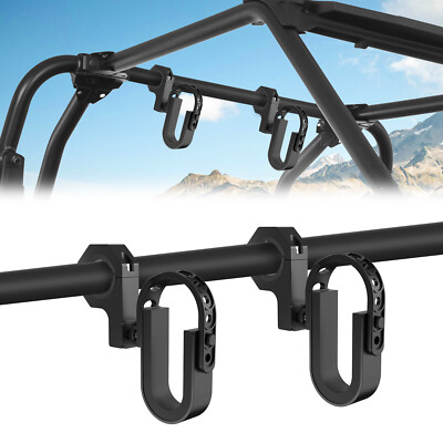 UTV Overhead Roof Gun Holder Bow Rifle Rack For Polaris RZR Ranger XP ...