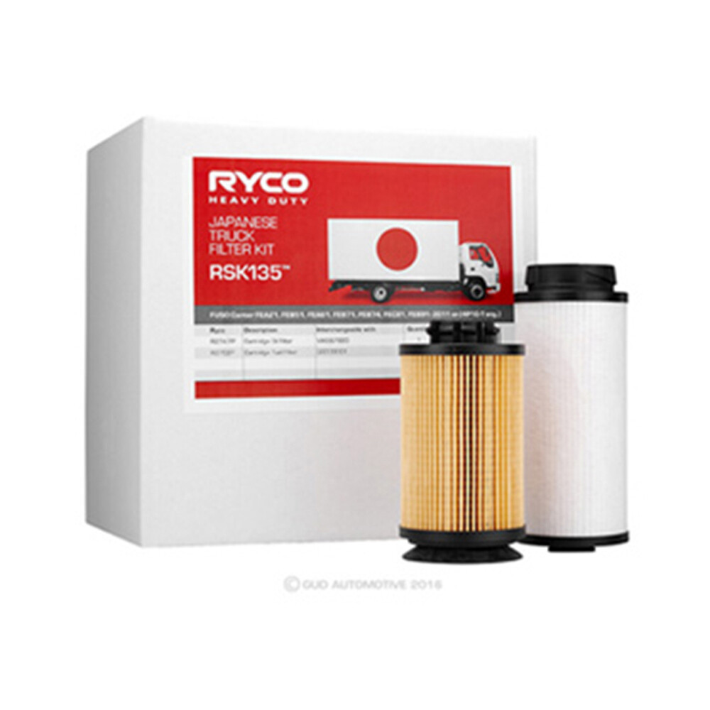 RYCO Truck Filter Service Kit For MITSUBISHI FUSO CANTER 413 3.0L 4P10 ...
