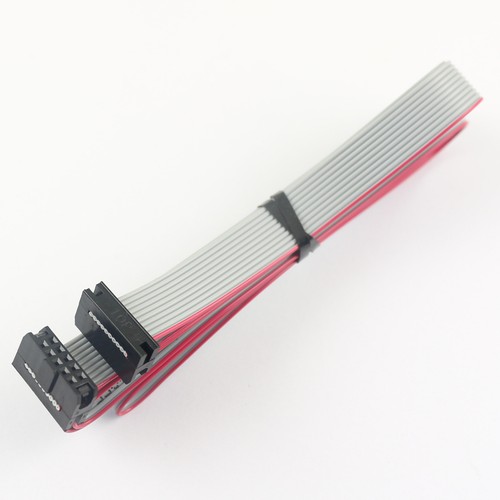 2Pcs 2mm Pitch 2x5 Pin 10 Pin 10 Wire IDC Flat Ribbon Cable Length 3 ...