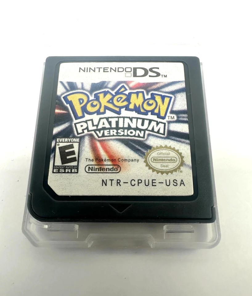 Pokemon Platinum Version Game Card for 3DS 2DS NDSI NDS NDSL Lite ...