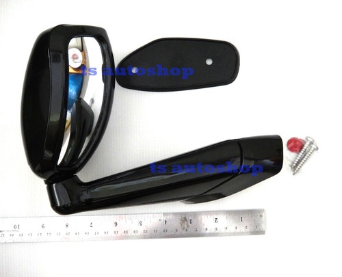 Black Set Left Side Wing Fender 2 View Mirror Fits Toyota Fortuner Suv ...