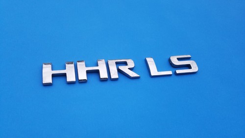 06 07 08 09 10 11 CHEVROLET HHR LS REAR CHROME EMBLEM LOGO BADGE USED ...