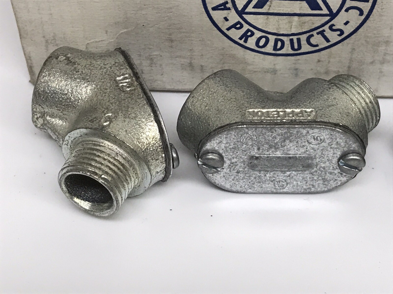 3 Appleton Type MFL-50 Conduit Pulling Elbows 1/2" Threaded M/F 90 ...