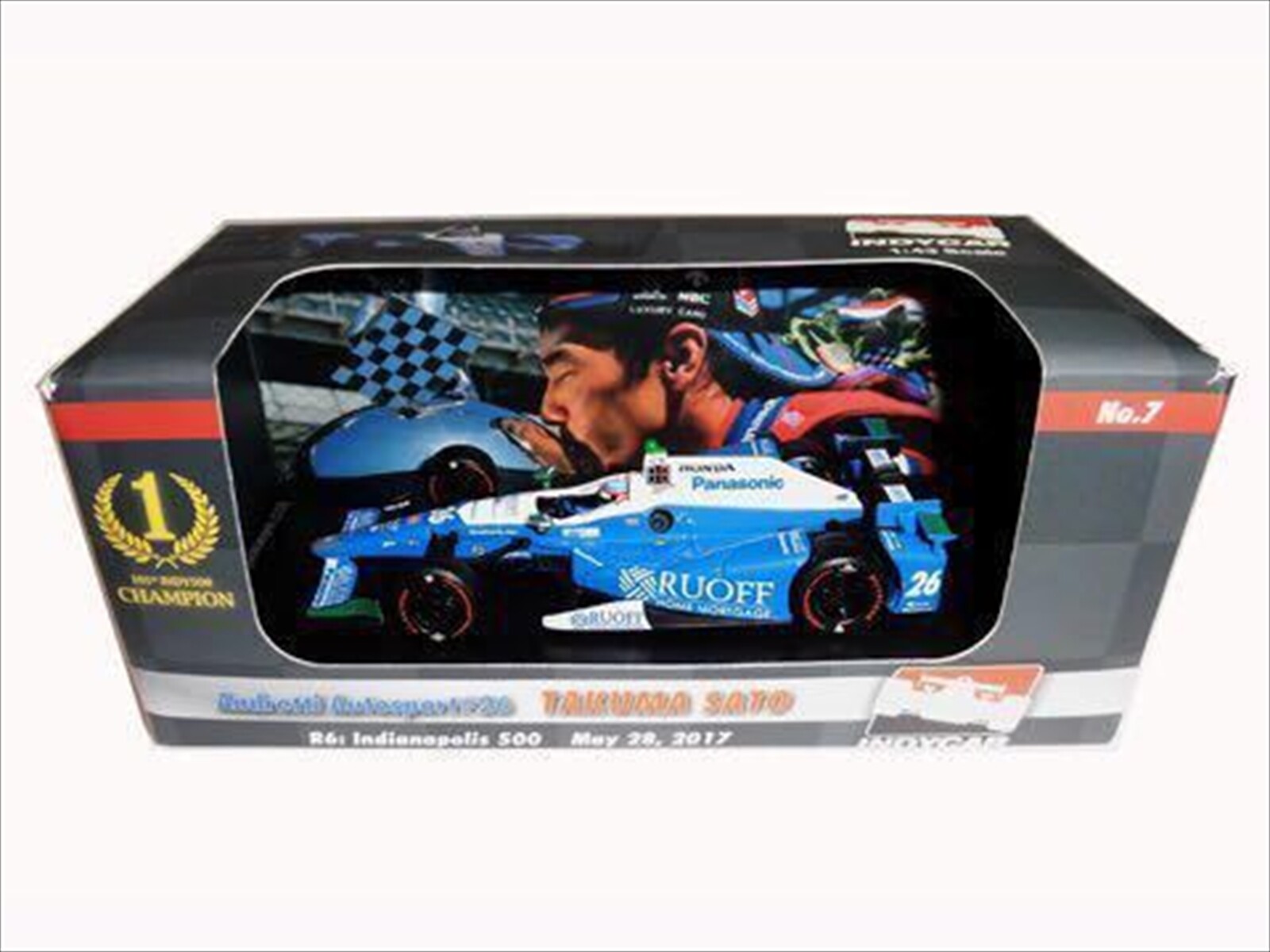 GreenLight IndyCar 1:43 Andretti Autosport Takuma Sato 2017 Indy500 ...
