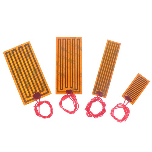 5/12/24V PI Heating Film Plate Polyimide Electric Heated Panel Pad Mat ...